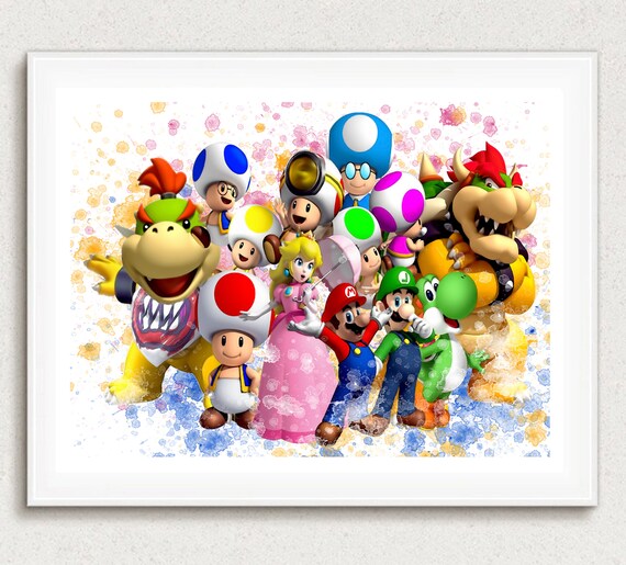 Mario Com Print