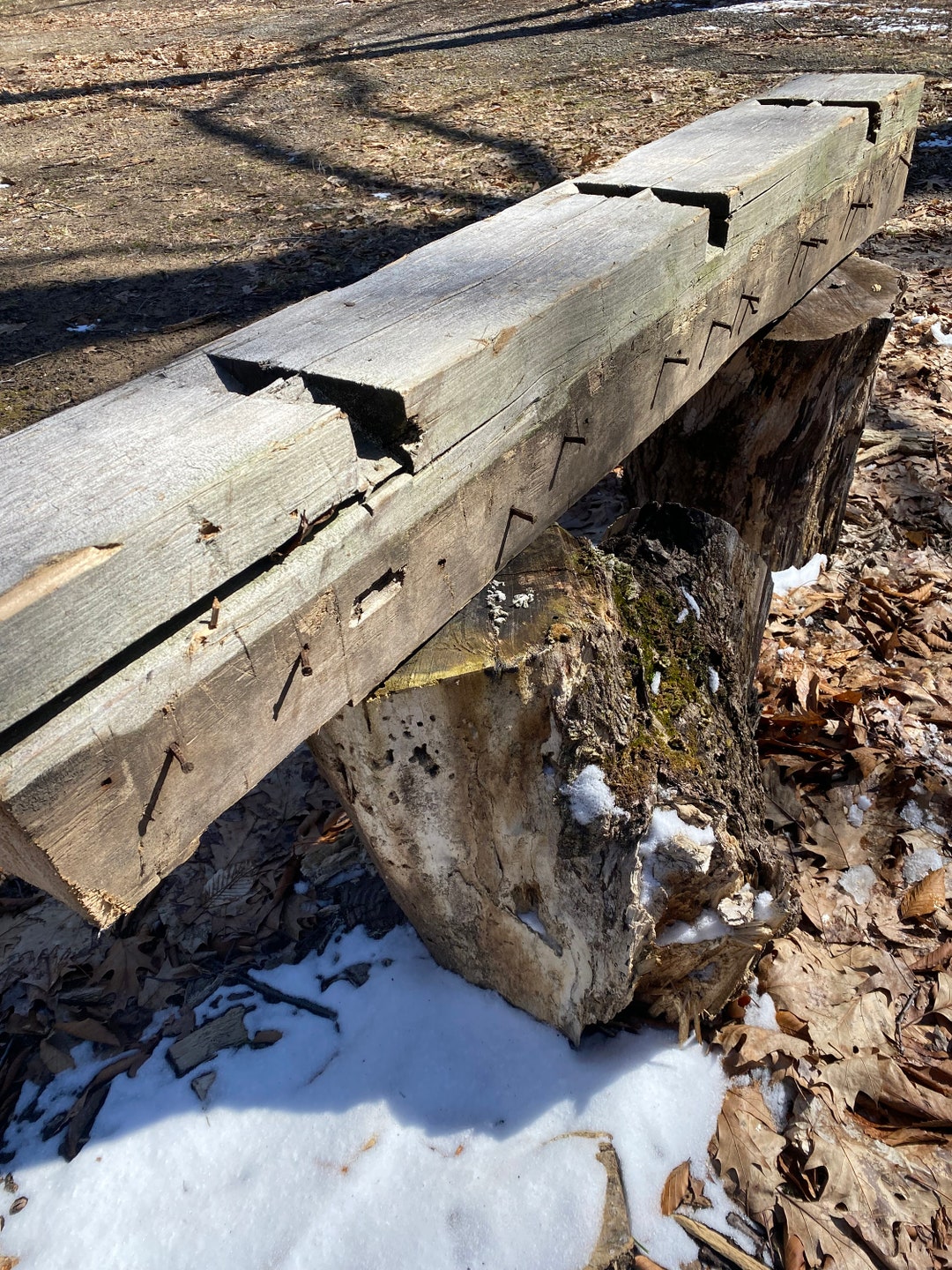 Rustic Barn Beam Fireplace Mantle/ Architectual Piece - Etsy