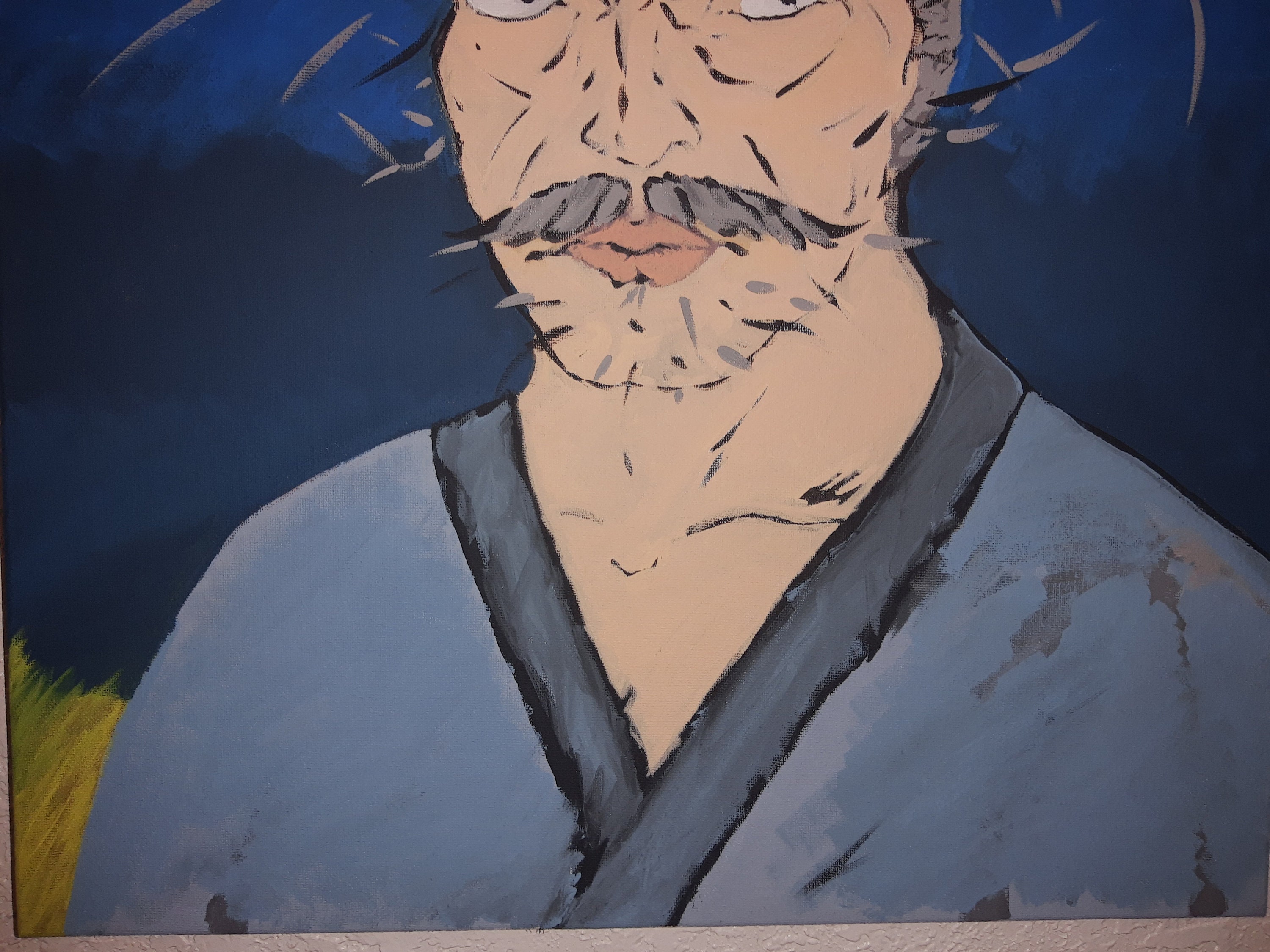 Miyamoto Musashi Acrylic Painting - Etsy
