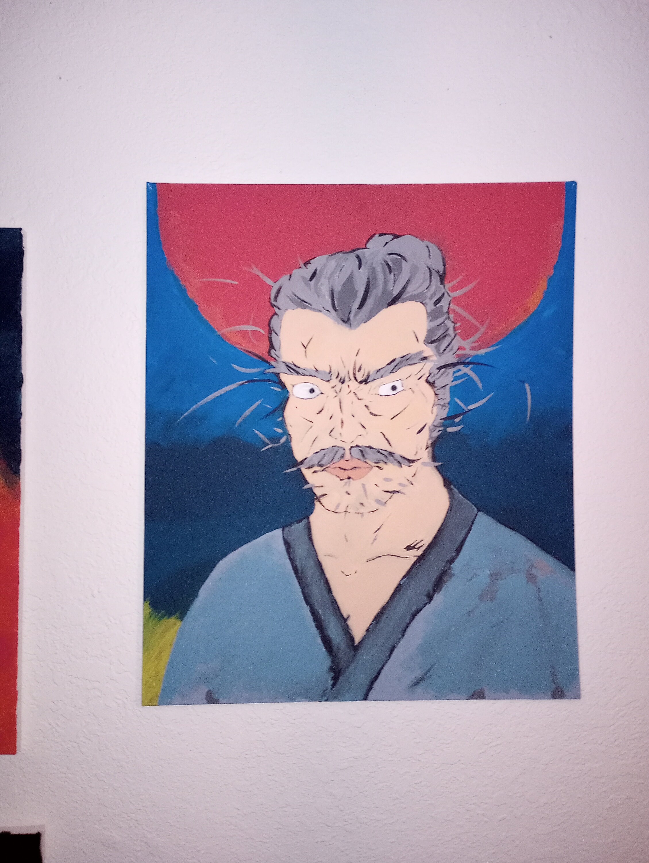 Miyamoto Musashi Acrylic Painting - Etsy