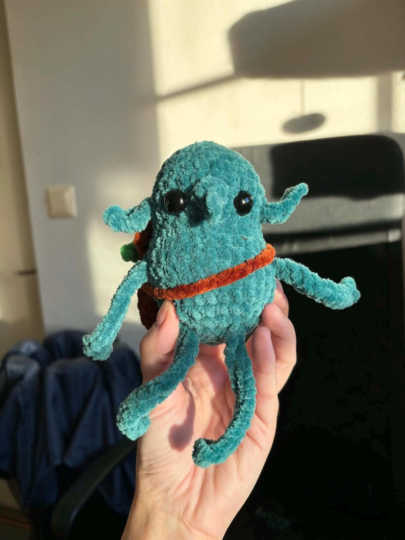 Gus the Loot Goblin CROCHET PATTERN (no-sew Body), Crochet Plushie/toy ...