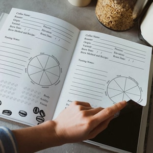 Coffee Tasting Journal Download, Coffee Taster, Specialty Coffee ...