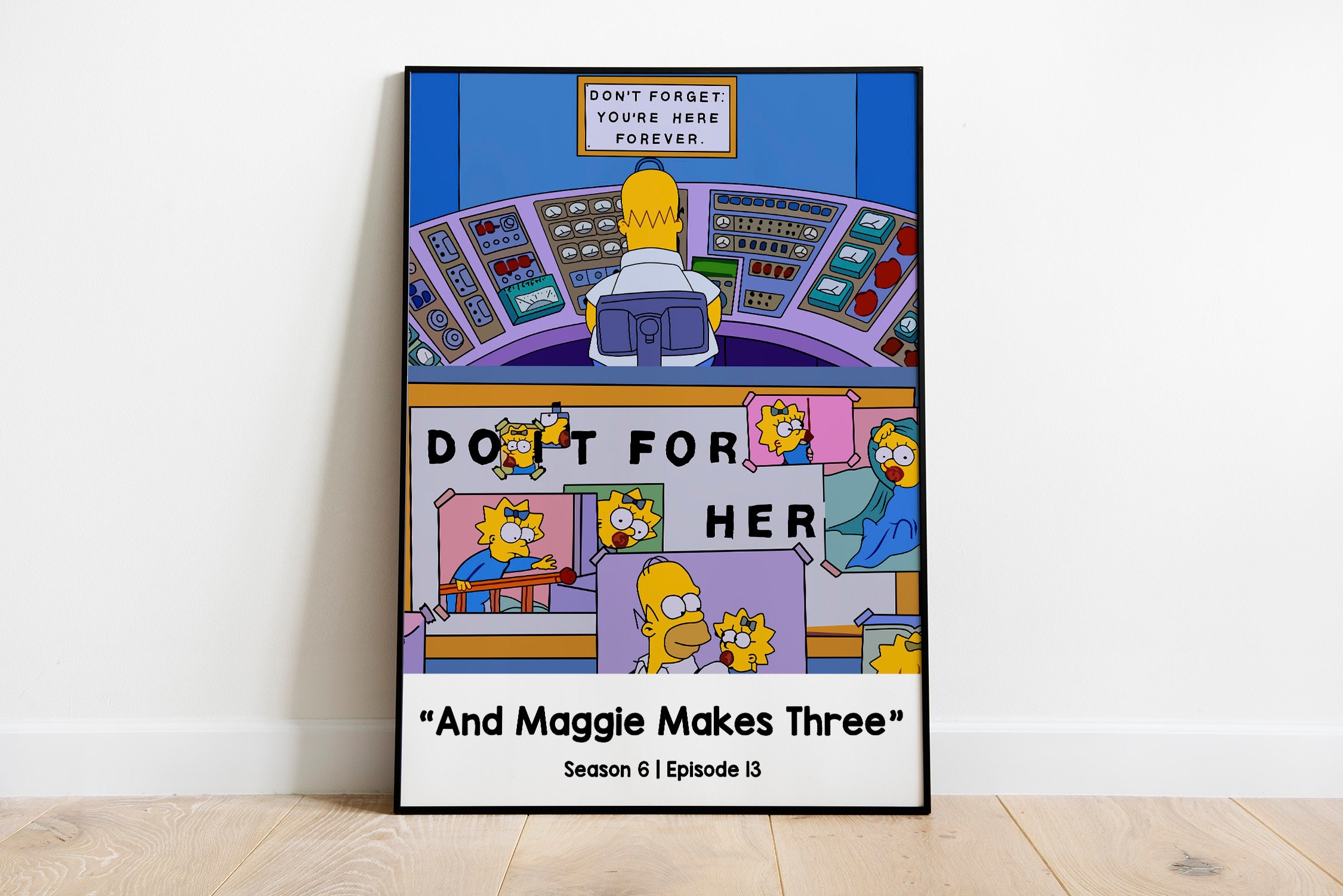 Do It for Her Print Homer Do It for Her Maggie Illustration - Etsy
