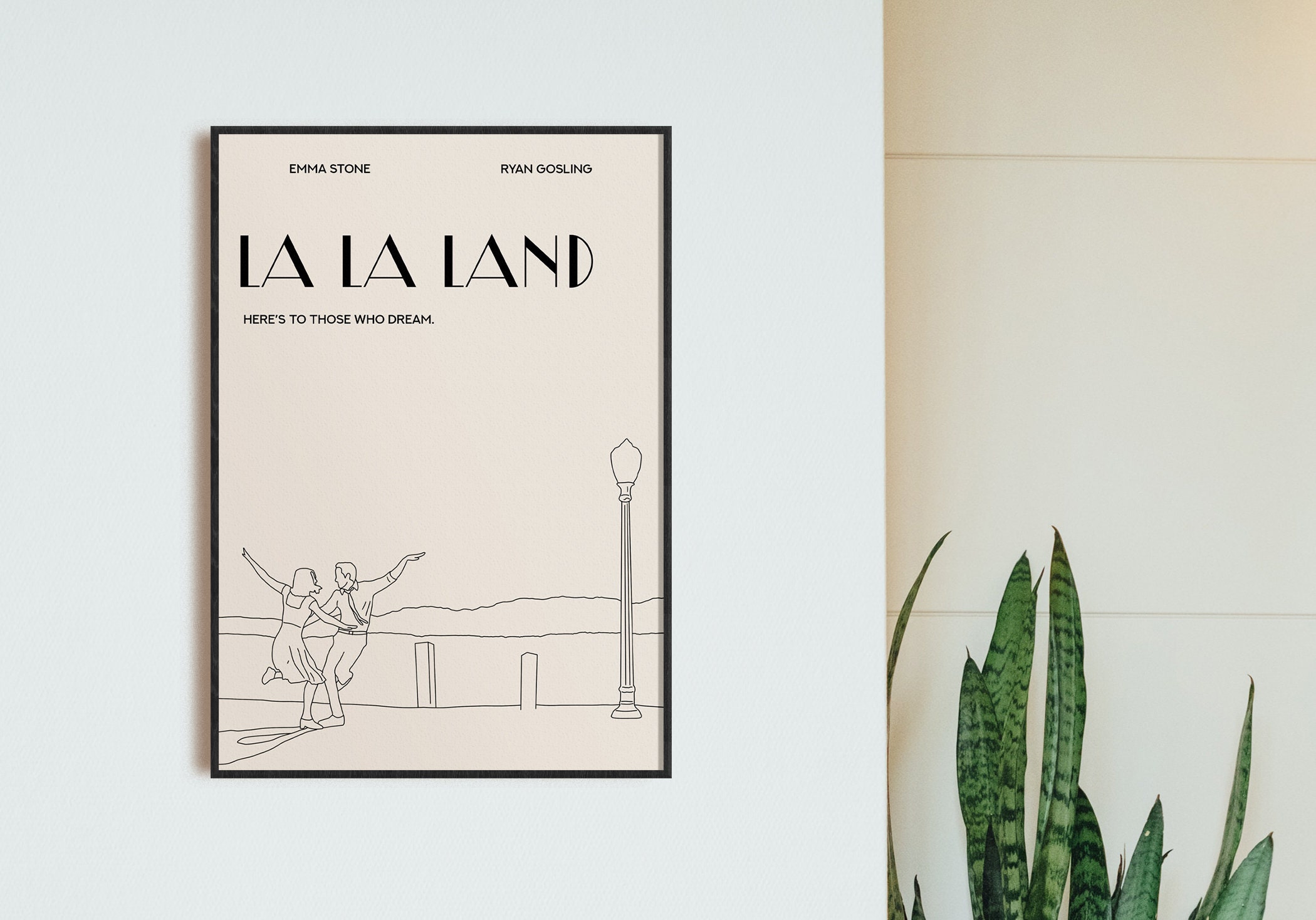 La La Land Print, La La Land Film Poster, La La Land Film Premium Matte ...
