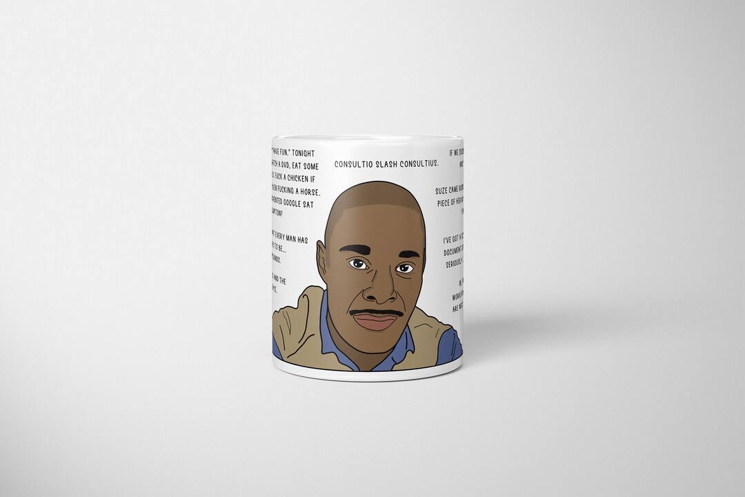 Alan Johnson Mug, Johnson's Best Quotes Mug, Alan Johnson Peep Show Mug ...