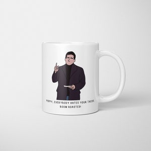 Boom Roasted Mug, the Office Boom Roasted, Michael Scott Boom Roasted ...