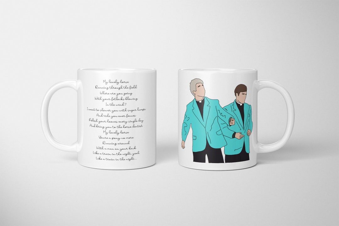 My Lovely Horse, Father Ted, My Lovely Horse Lyrics Mug, Eurovision ...