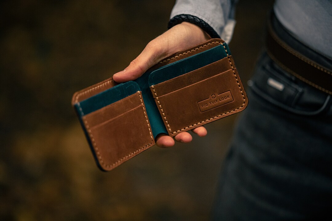 Handmade Wallet, Leather Wallet, Men's Wallet, Groom Wallet, Leather ...