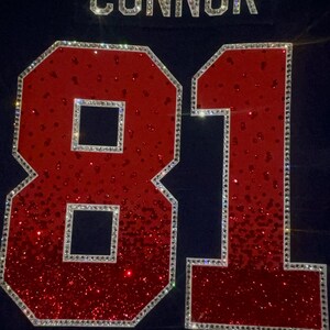 Rhinestone Jersey Custom NHL Kyle Connor Winnipeg Jets Hockey Jersey - Etsy