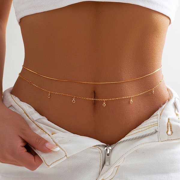Body Chain Jewelry Etsy