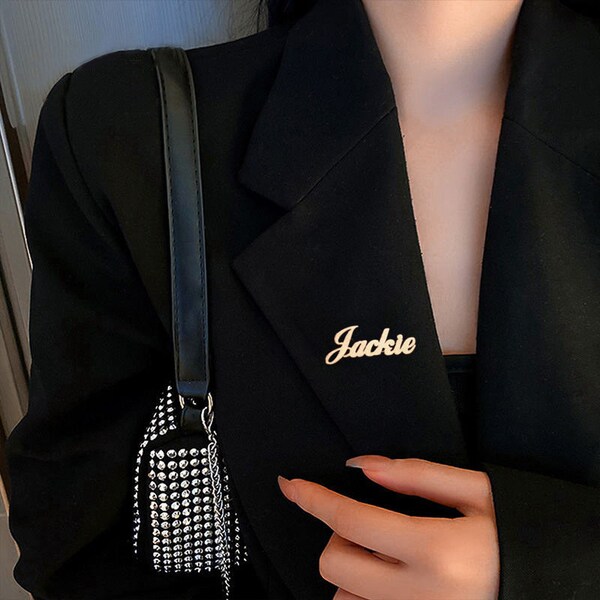 Personalized Brooch - Etsy