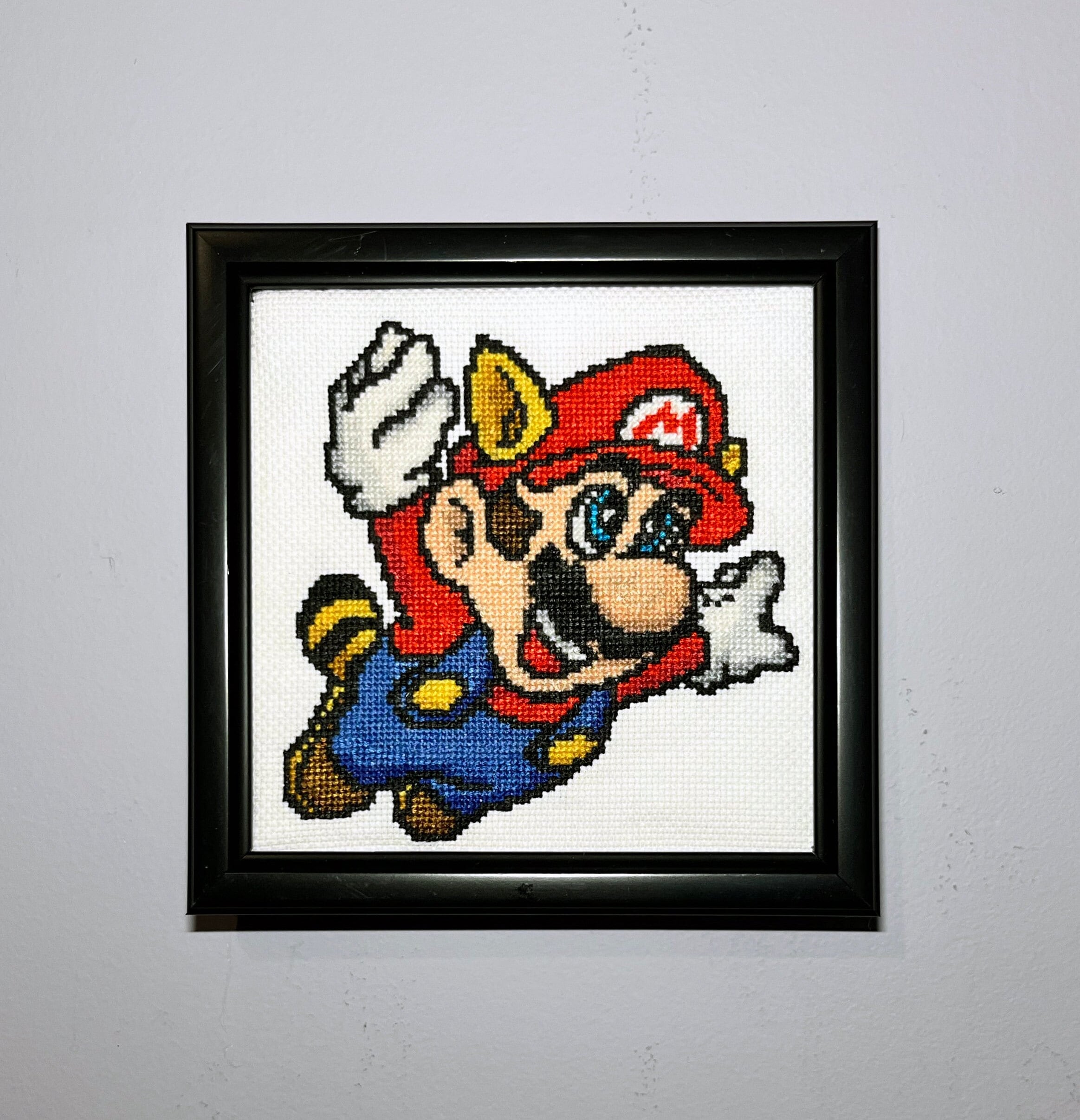 Flying Mario Cross Stitch Pattern - Etsy