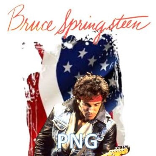 Bruce Springsteen Svg - Etsy UK