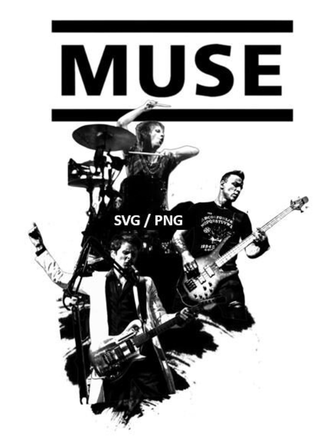 Muse SVG PNG Digital Download 300 Dpi - Etsy
