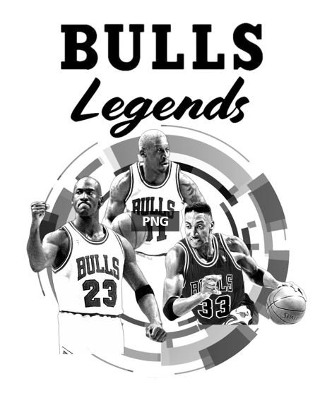 Bulls Legends Digital Download 300 Dpi - Etsy