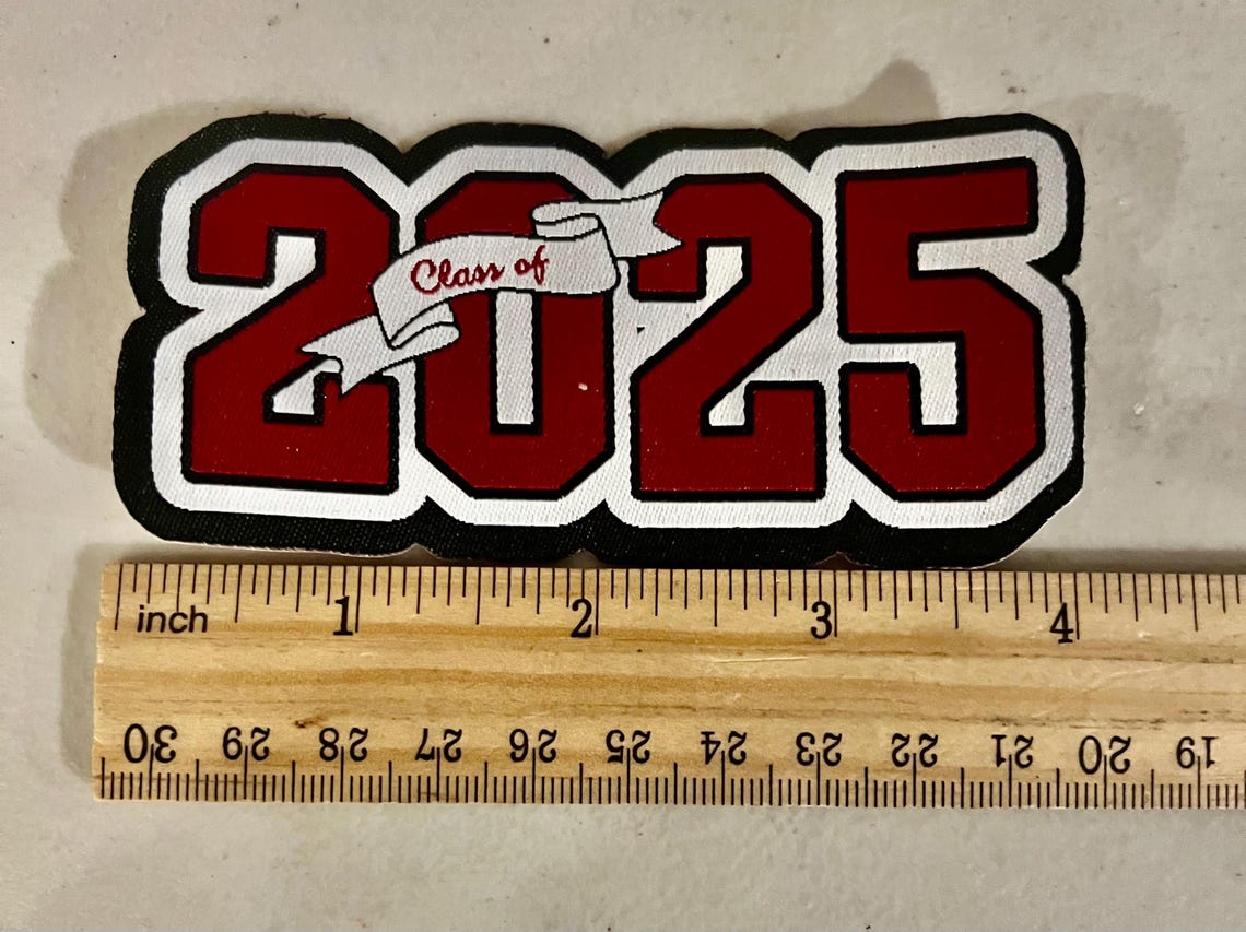 Yearly Woven Iron-on Patches - Etsy