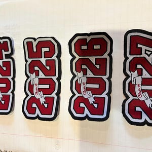 Yearly Woven Iron-on Patches - Etsy