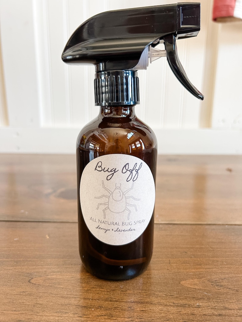 Natural Bug and Tick Repellent Spray, DEET Free, Tick, Mosquitos and ...