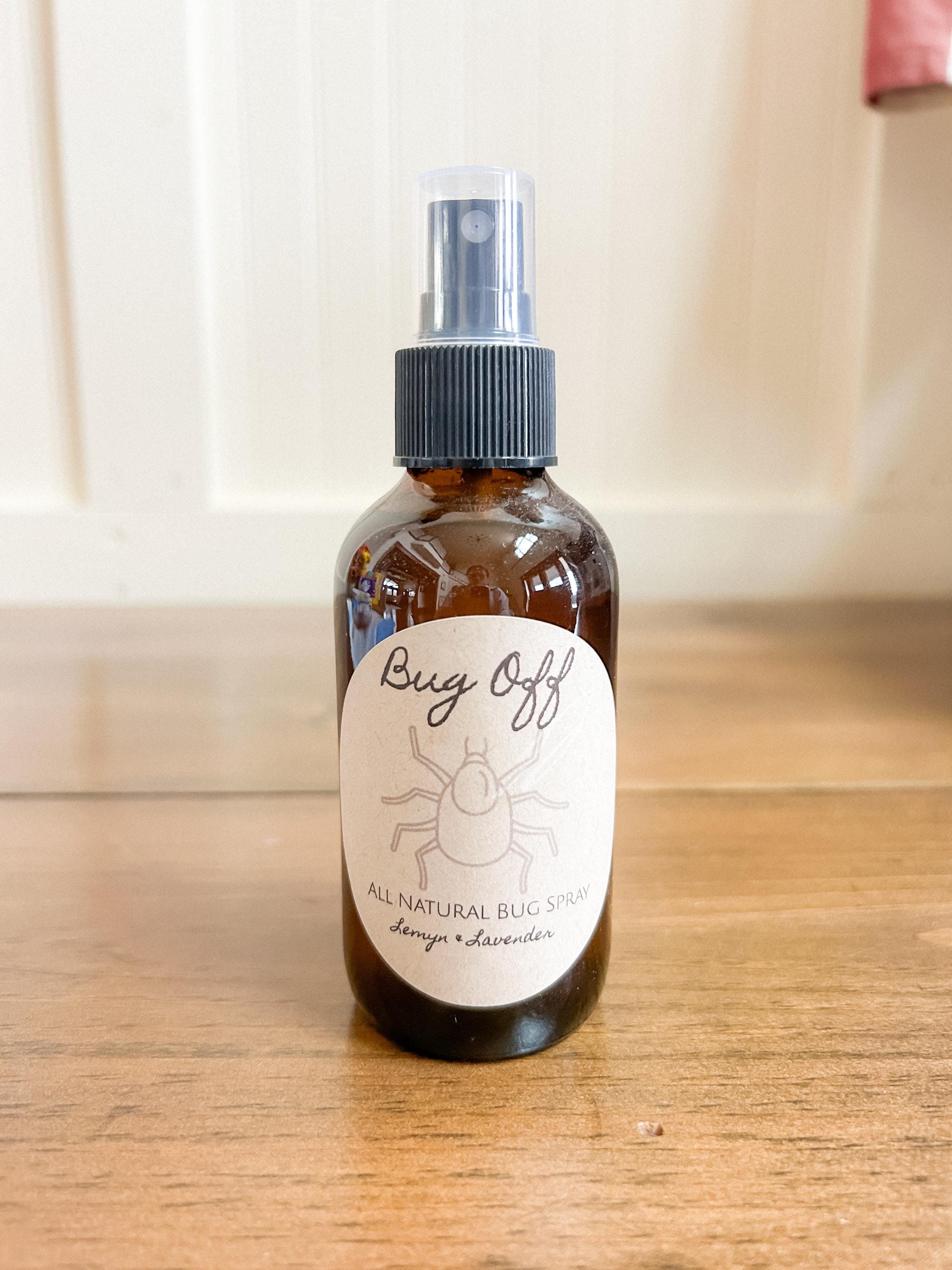 Natural Bug and Tick Repellent Spray, DEET Free, Tick, Mosquitos and ...