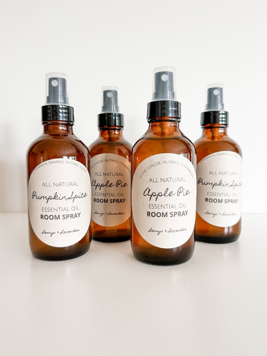 Fall Scented Room Spray, Essential Oil Air Freshener, Autumn Home ...