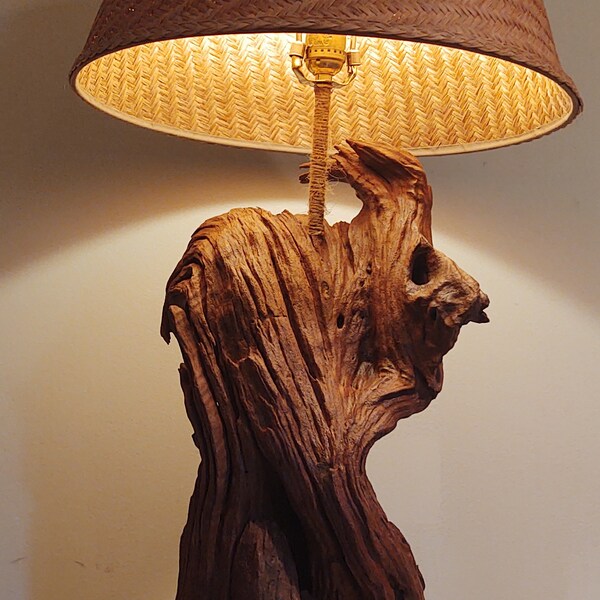 Wood Lamp - Etsy