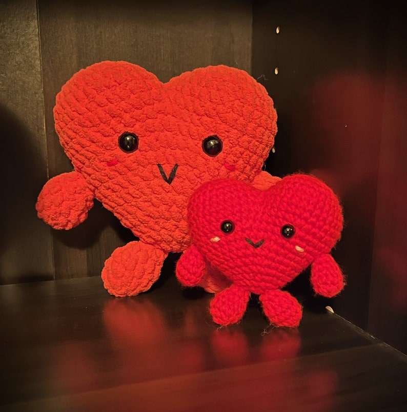 Heart Buddy Amigurumi - Etsy
