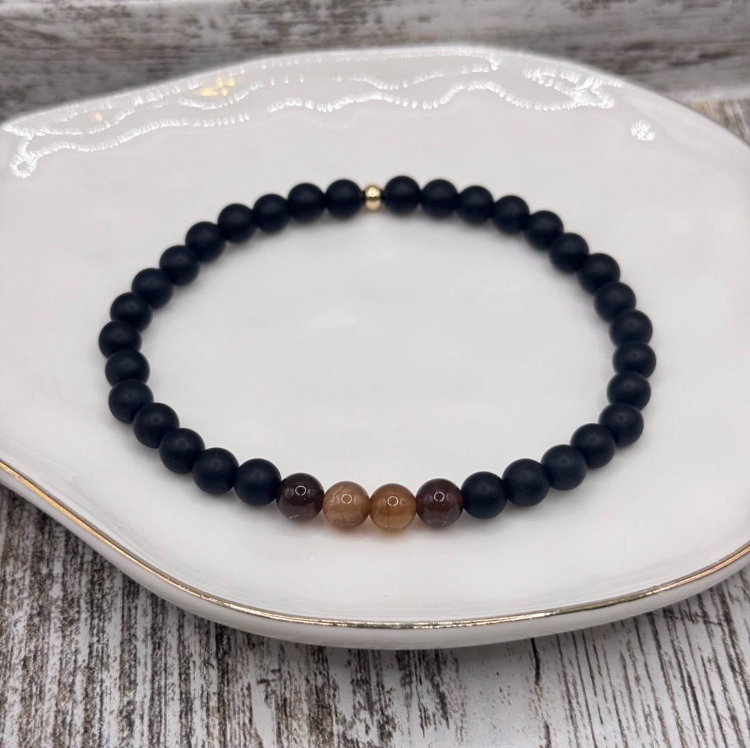 Men’s Bracelet. Bracelet for Son. Gender Neutral Bracelet. Stone ...