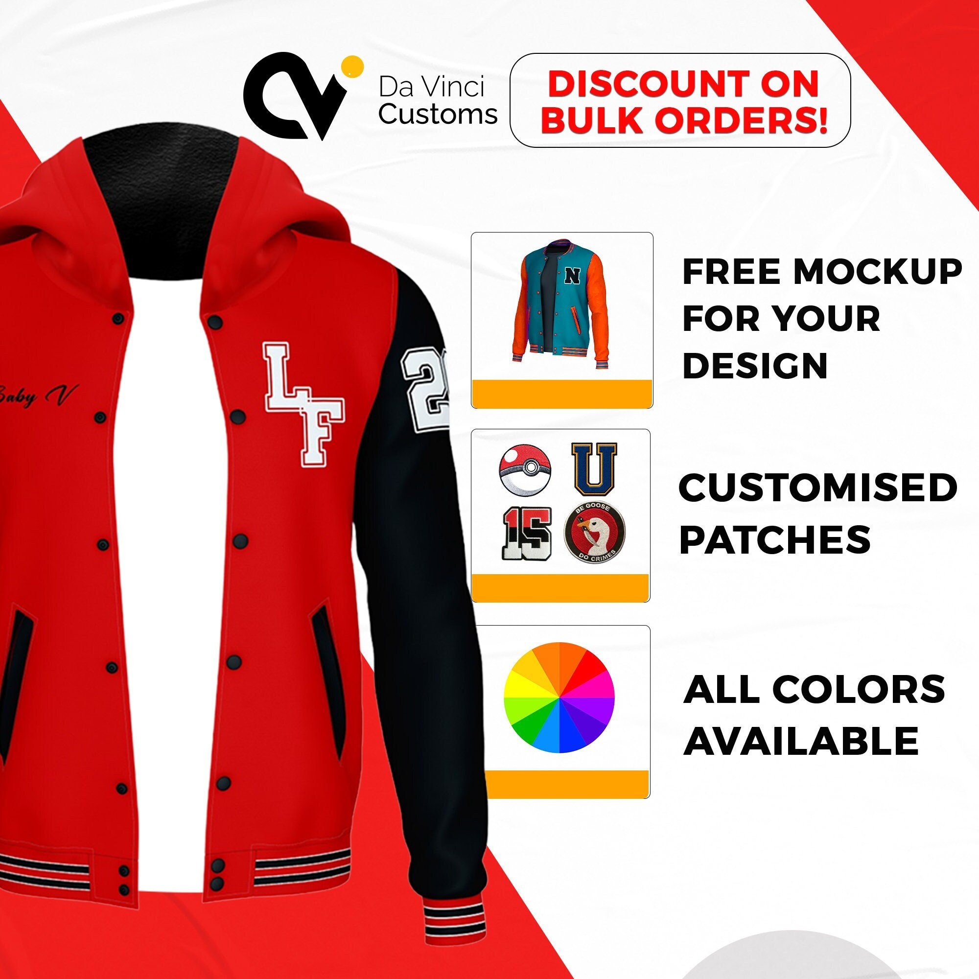Personalize fully Customisable Varsity Jacket Letterman - Etsy