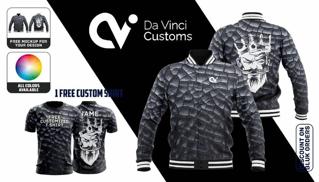 Personalized Satin Versity Jacket, Custom Satin Versity, Sublimated ...