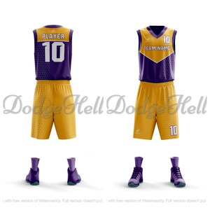 Custom Basketball Kit | Personalized Team Jersey & Shorts | Custom Name ...