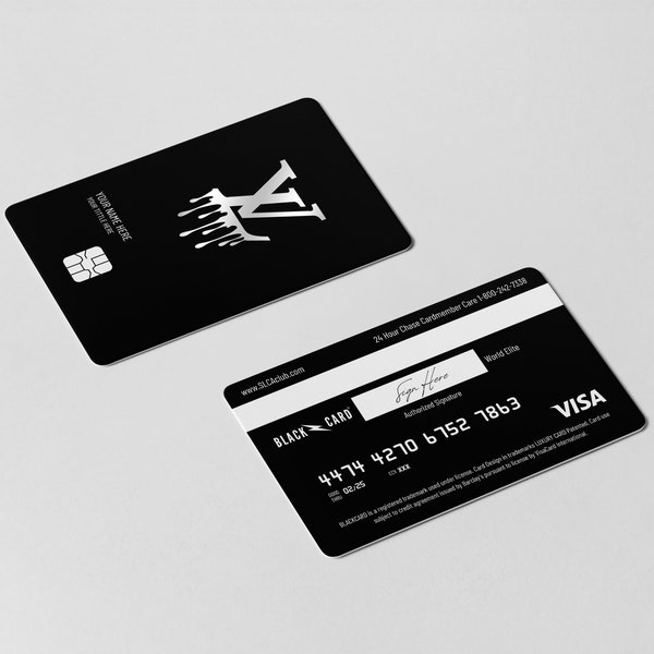 Metal Credit Card Gold - Etsy