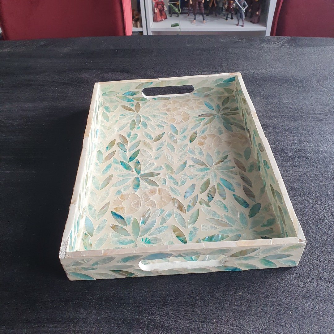 Handmade Mother of Pearl Tray - Etsy