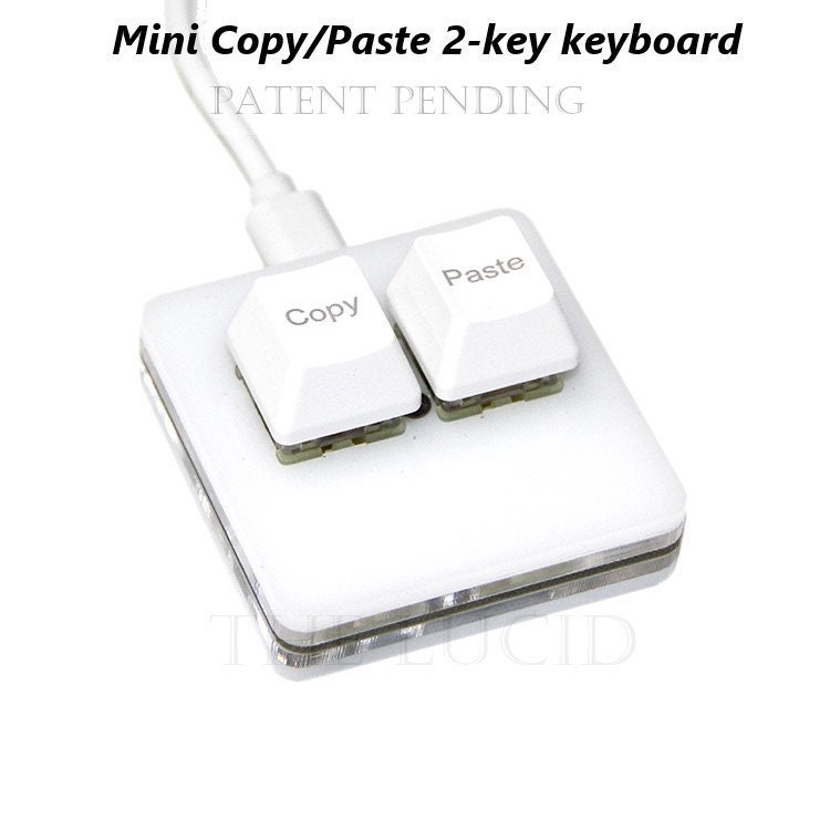 The Lucid Copy and Paste 2-key Keyboard Hotswap One Handed - Etsy