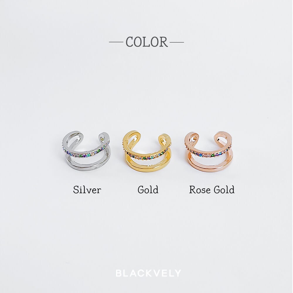 Korean Ear Cuffs, Adjustable Ear Cuffs, Kpop Style Earrings, Korean ...