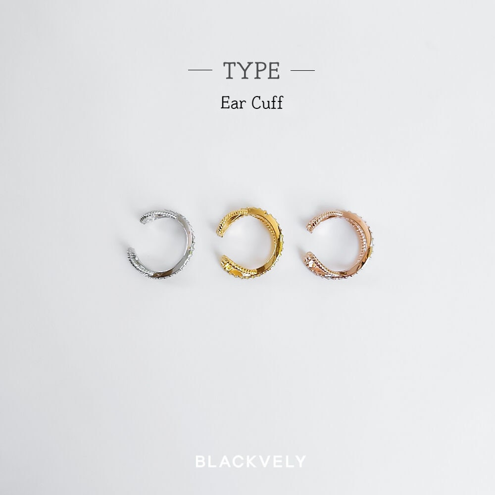 Korean Ear Cuffs, Adjustable Ear Cuffs, Kpop Style Earrings, Korean ...