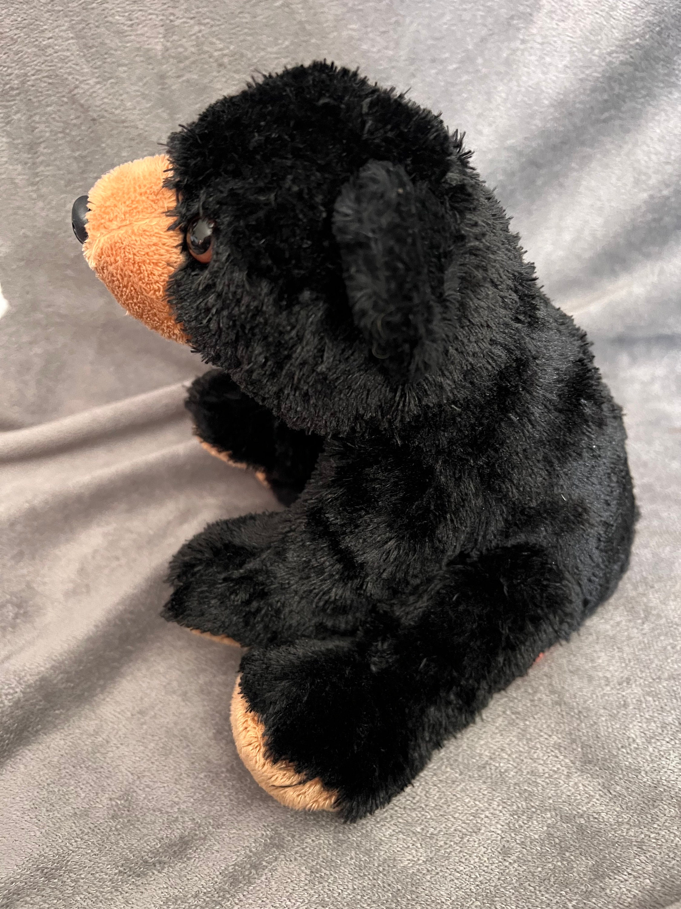 Wild Republic Plush Black Bear 2019 Around 7 Sitting Realistic Soft ...