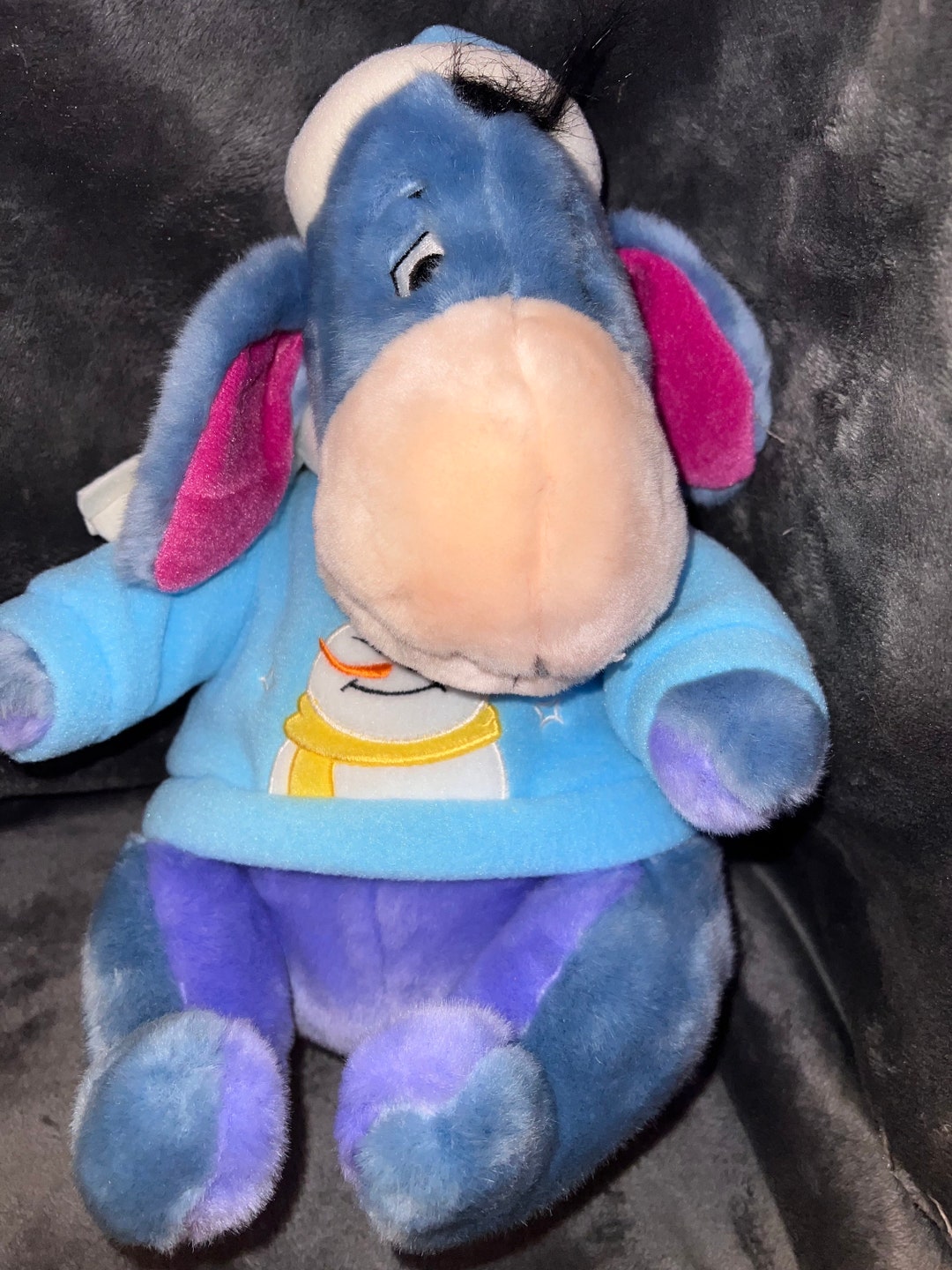 Disney Store Special Edition Eeyore Plush Stuffed Animal Toy Winter ...