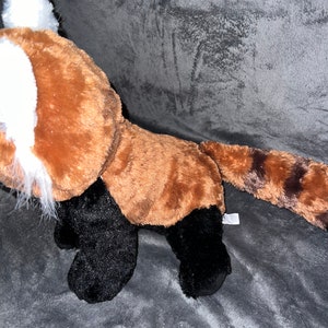 Fiesta 16 Red Panda Stuffed Animal Plush Toy Long Tail Realistic ...