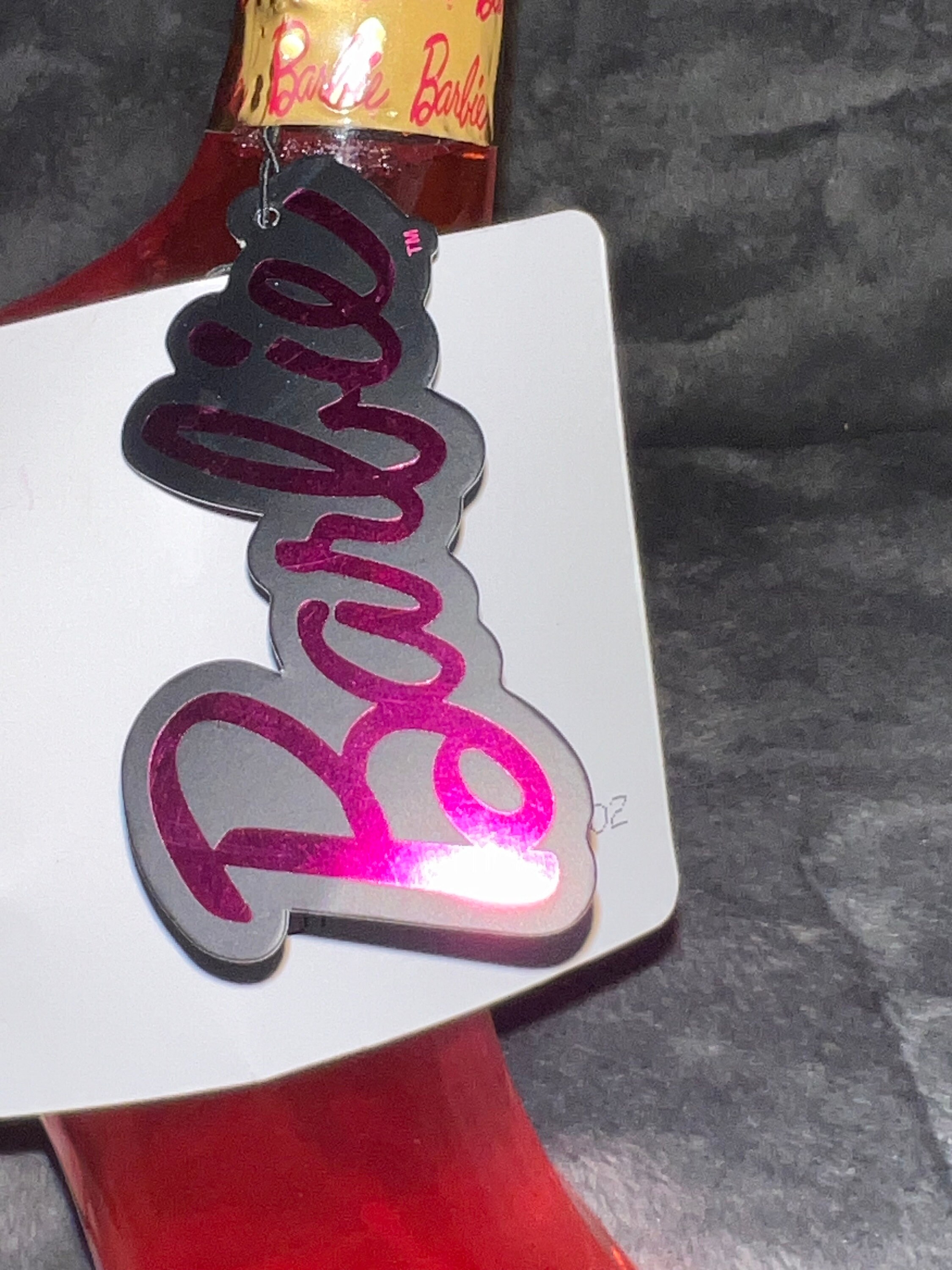 Barbie Strawberry Bellini Bubbly Drink Topper in Glass Heel Shoe NEW 9 ...