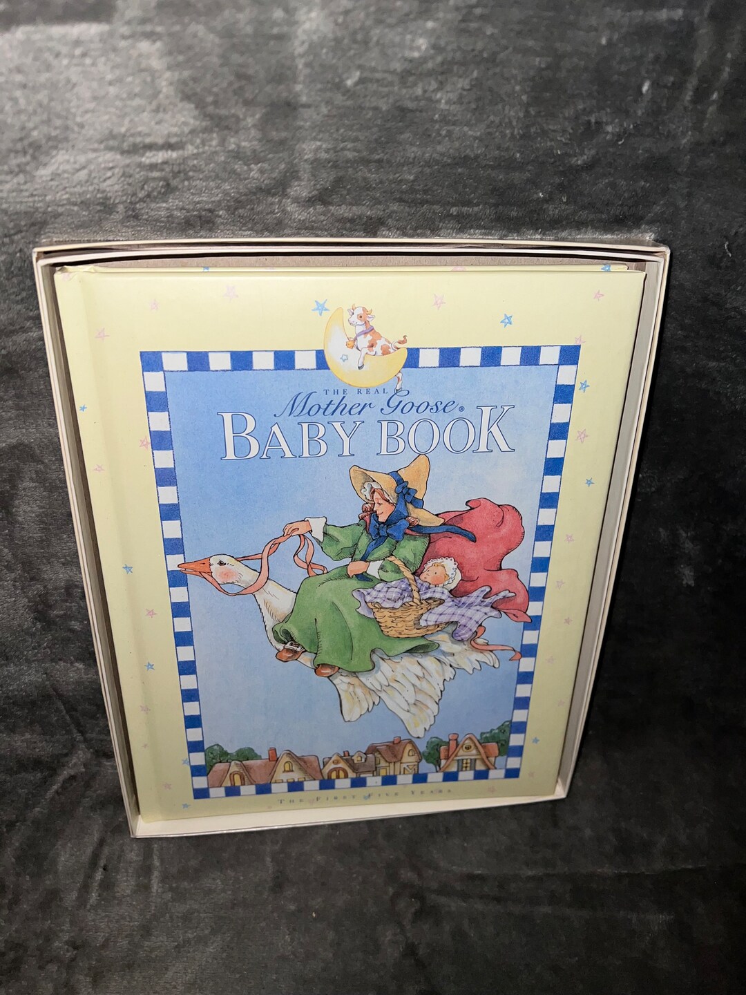 VINTAGE 1995 Markings Mother Goose 5 Year Baby Album NIB Baby Book Baby ...