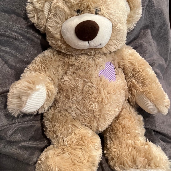 Patchwork Bear - Etsy