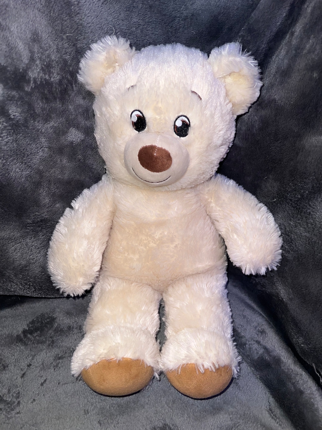 Build A Bear Workshop Lil Pudding Cub 15 Cream Beige Plush Bear BAB ...