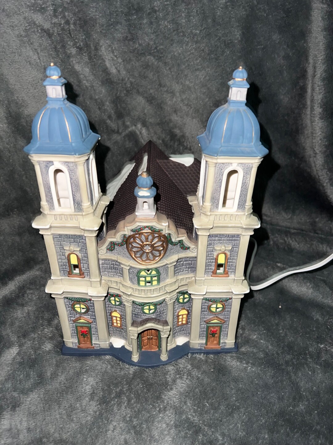 Heartland Valley O’well Village Chapel Dome Christmas Porcelain Church ...