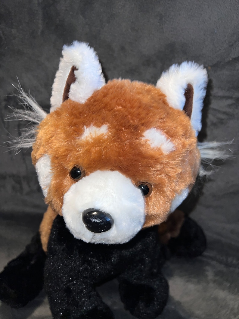 Fiesta 16 Red Panda Stuffed Animal Plush Toy Long Tail Realistic ...