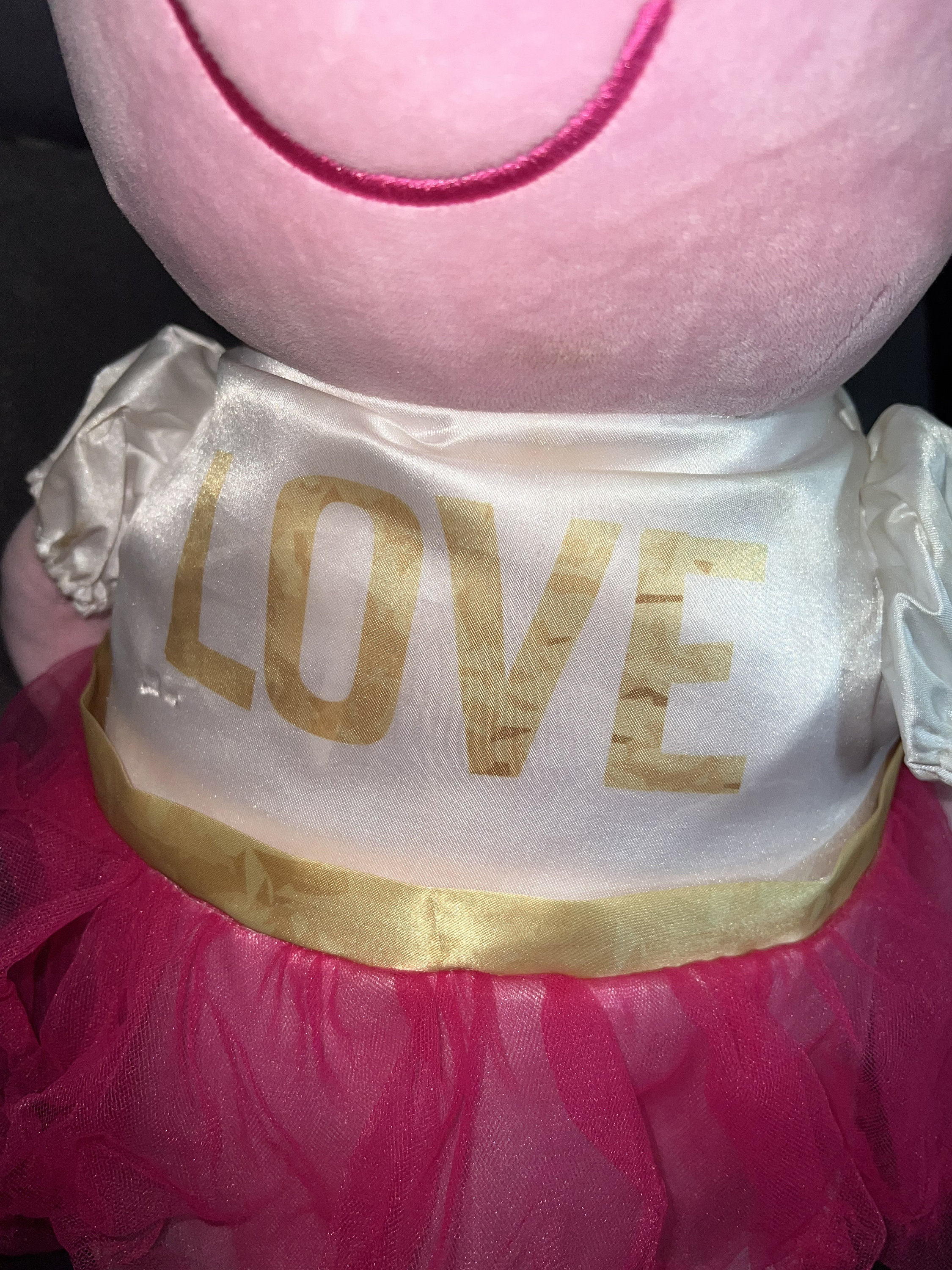 RARE Peppa Pig Porch Greeter Pink Plush Valentine Birthday Party ...