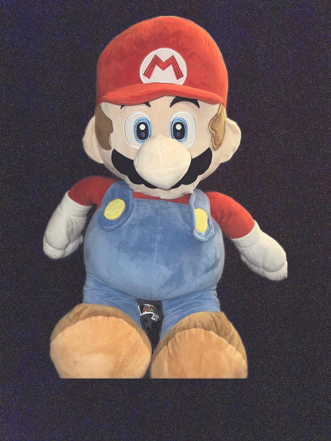 Super Mario Plush 2019 33” Rare Jumbo Giant Stuffed Super Mario Bros ...