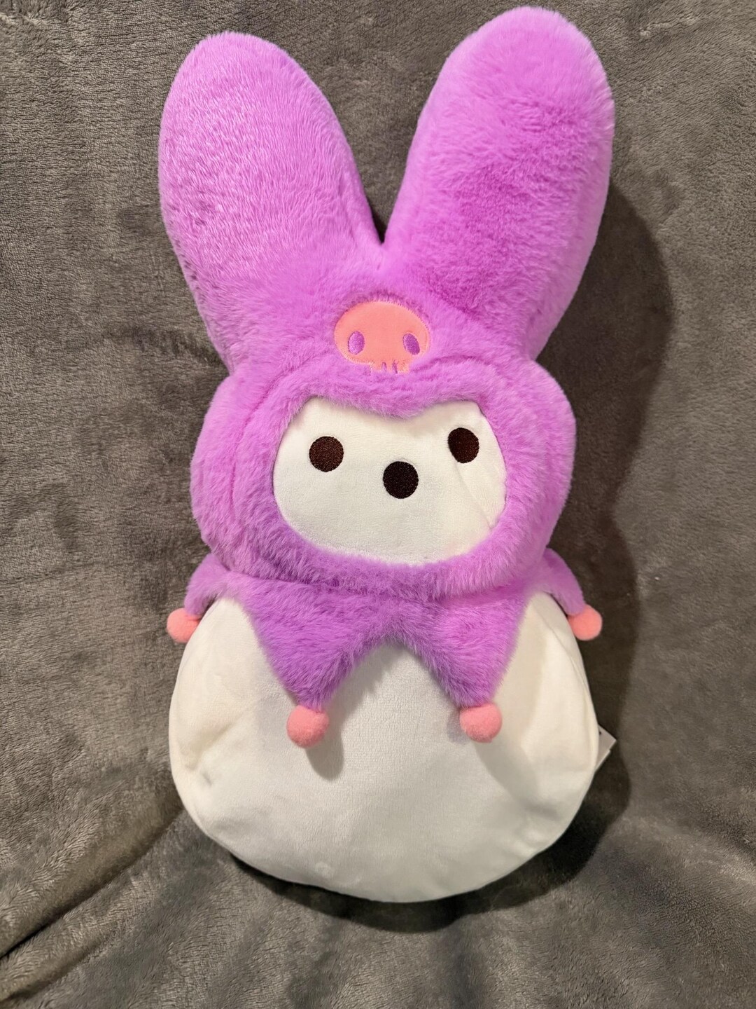 Peeps X Hello Kitty 19” Kuromi Easter Basket Bunny Plush 2025 Sanrio ...