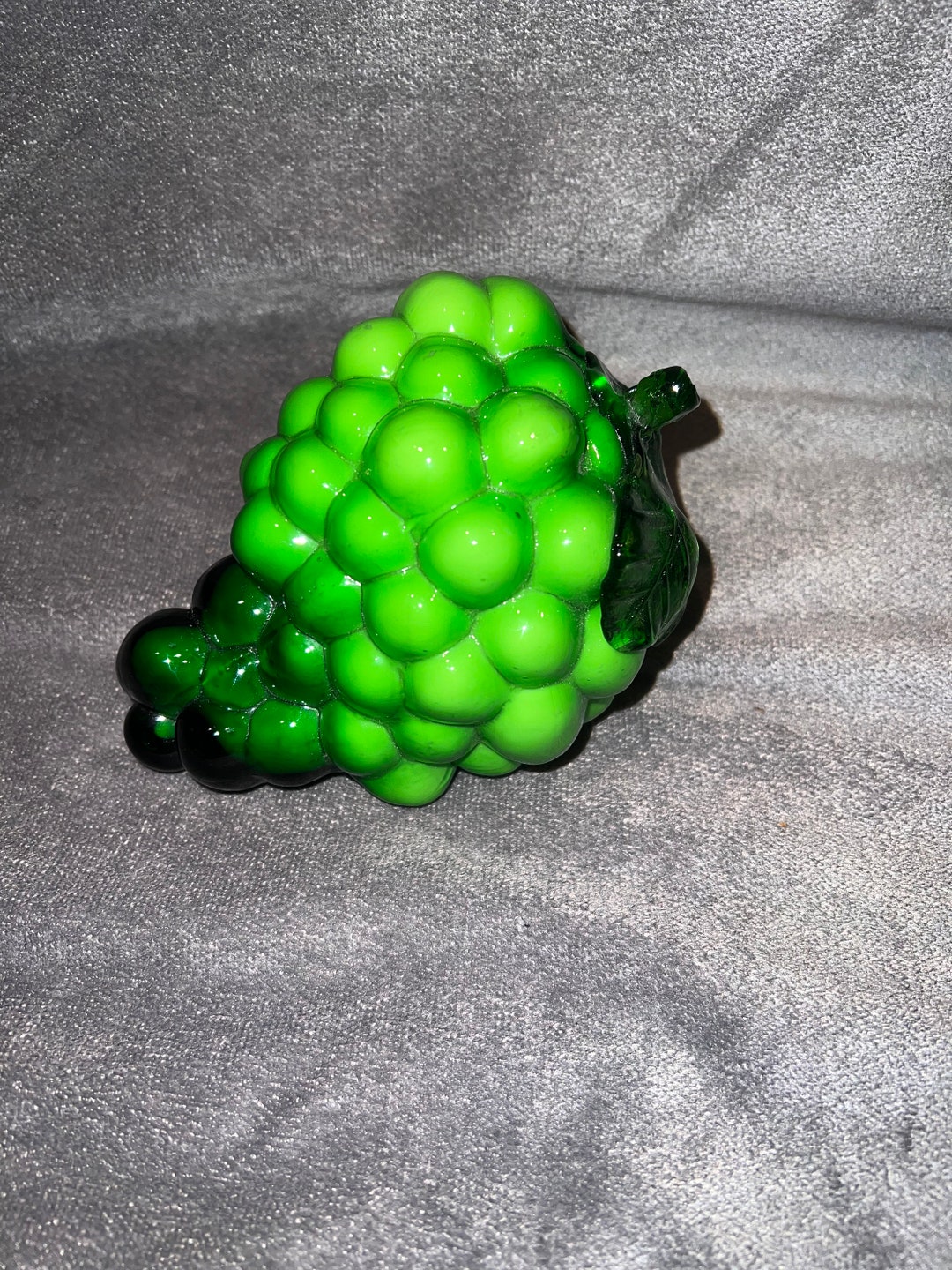 Art Glass Grapes Decorative Green Grapes Fruit Murano Style Grape Hand ...