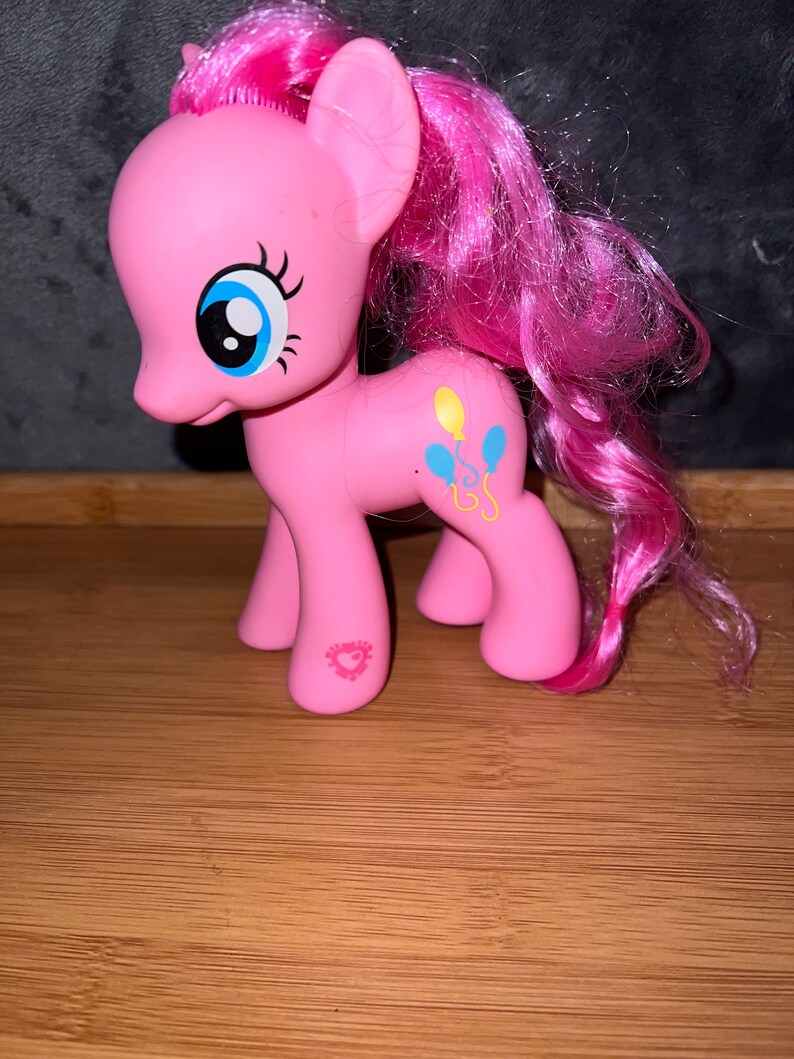 My Little Pony MLP 2010 Hasbro 6 Inch Pony Toy Pinkie Pie Pink Hair Heart - Etsy
