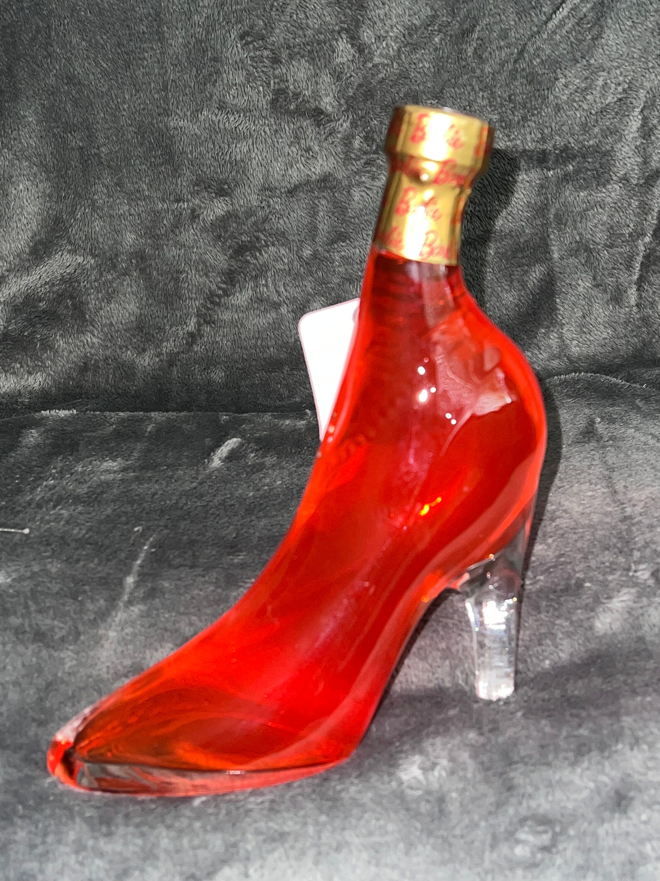Barbie Strawberry Bellini Bubbly Drink Topper in Glass Heel Shoe NEW 9 ...